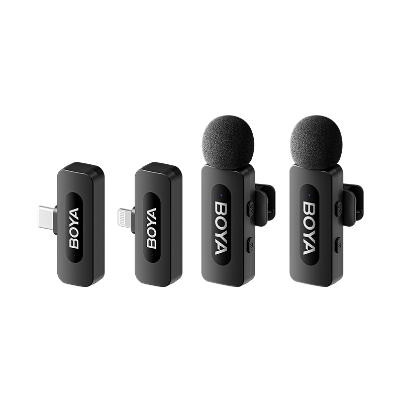 BY-V | Dual-Channel Mini Wireless Microphone | BOYA